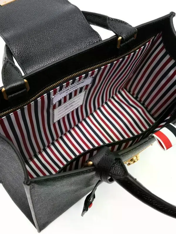 Thom Browne Mr. Thom Leather Tote Bag