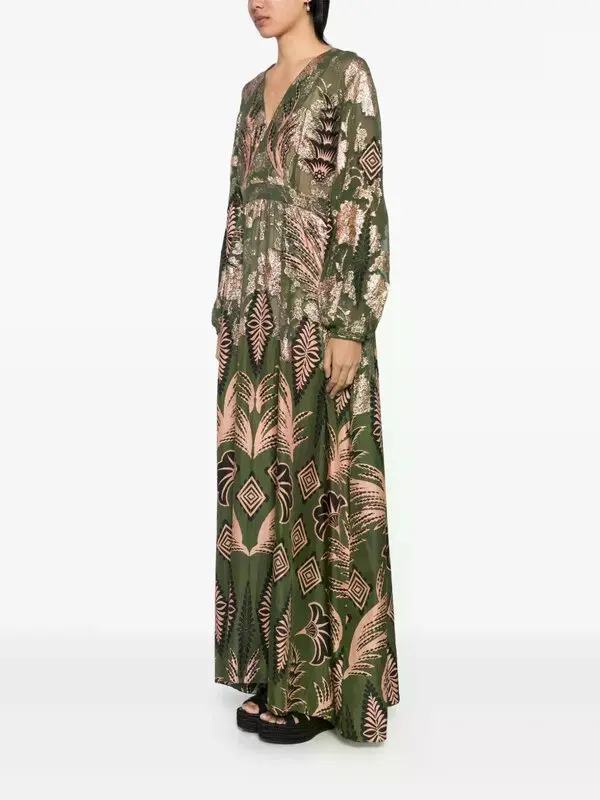 Biyan Empire Long Dress