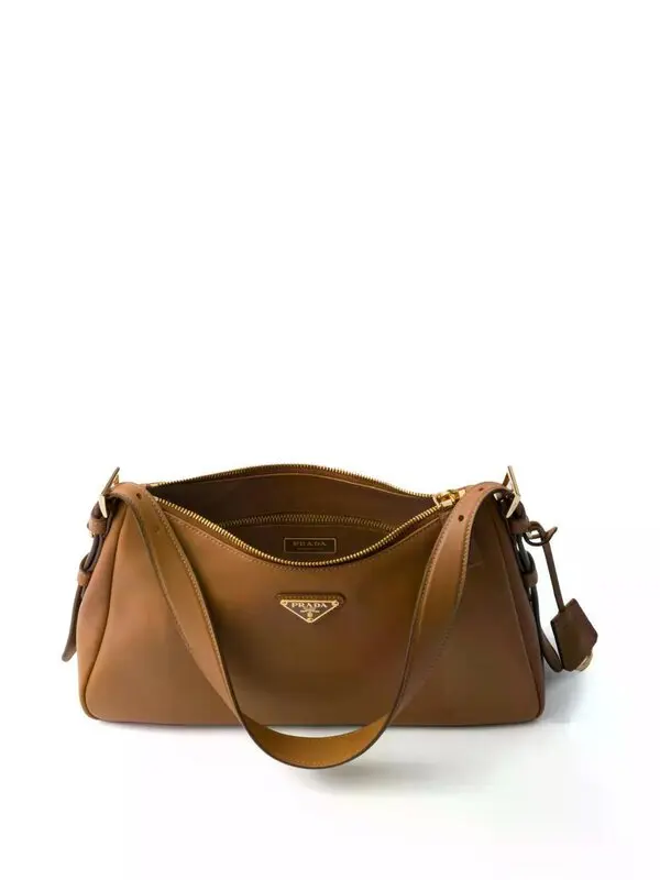 Prada Medium Aimée Shoulder Bag - Brown