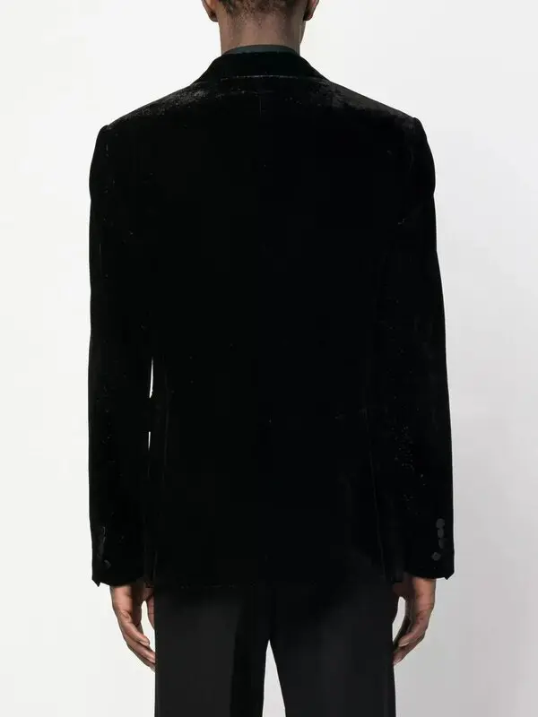 Dsquared2 Sequined-trim Velvet Blazer