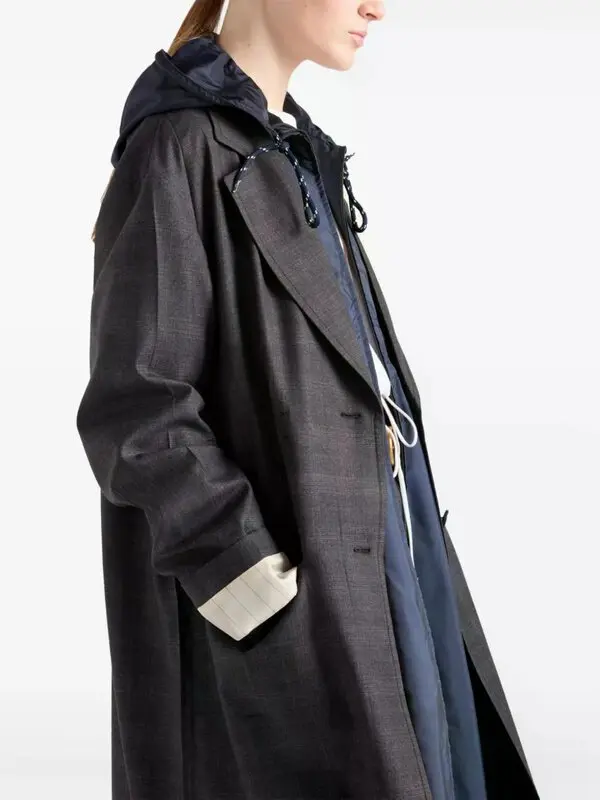 Prada Single-breasted Wool Coat