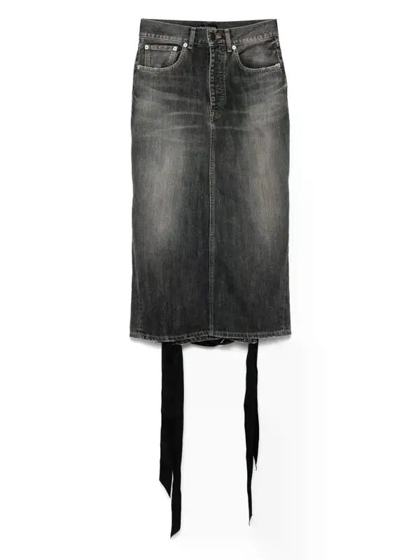 Balenciaga Lace-up Skirt