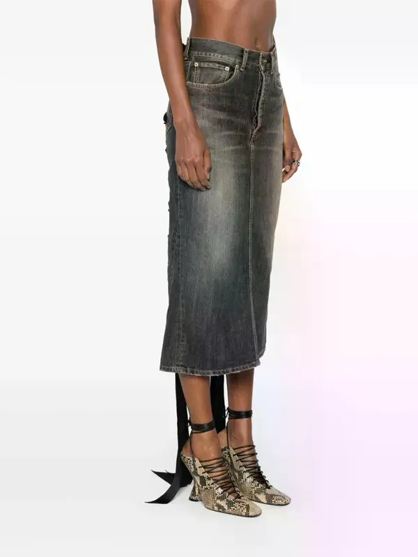 Balenciaga Lace-up Skirt
