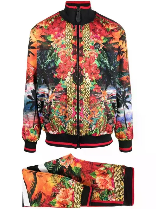 Philipp Plein Graphic-print Track Pants