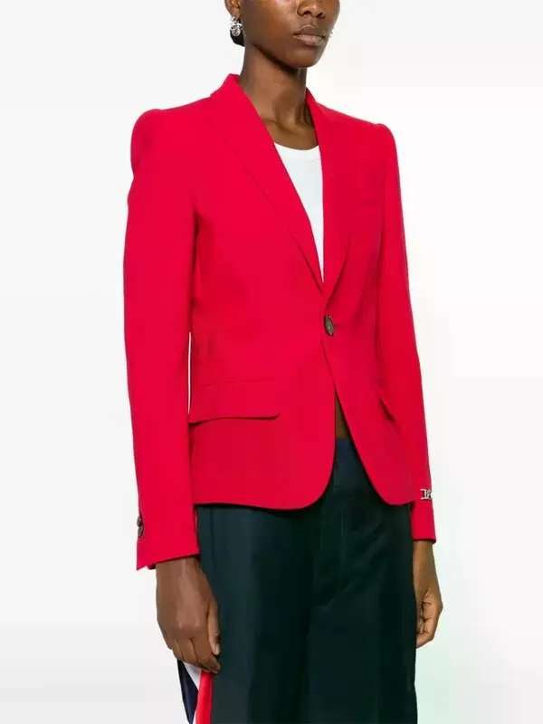 Dsquared2 Logo-plaque Single-breasted Blazer