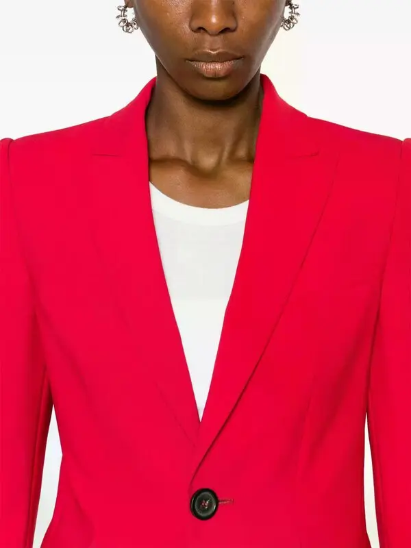 Dsquared2 Logo-plaque Single-breasted Blazer