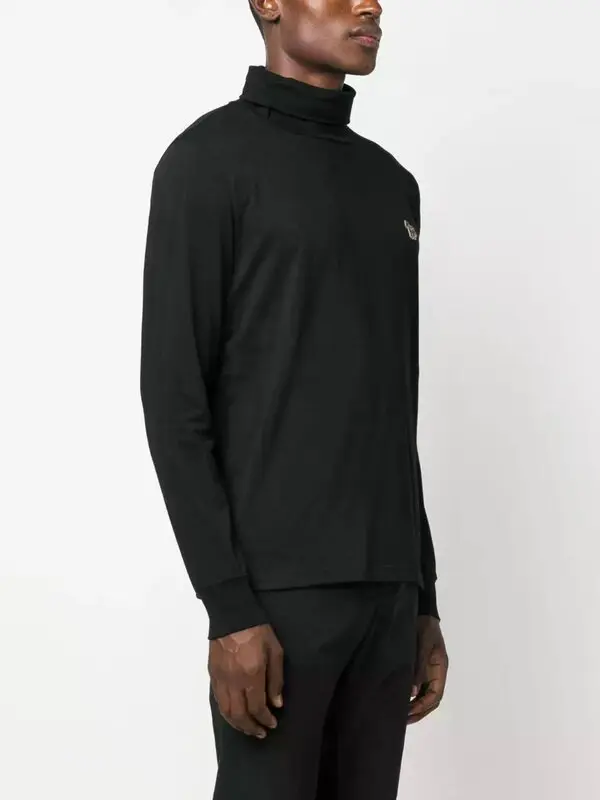 Paul Smith Zebra-patch Roll-neck Jumper