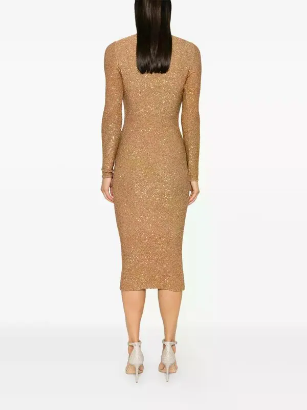 Fabiana Filippi Sequined Midi Dress