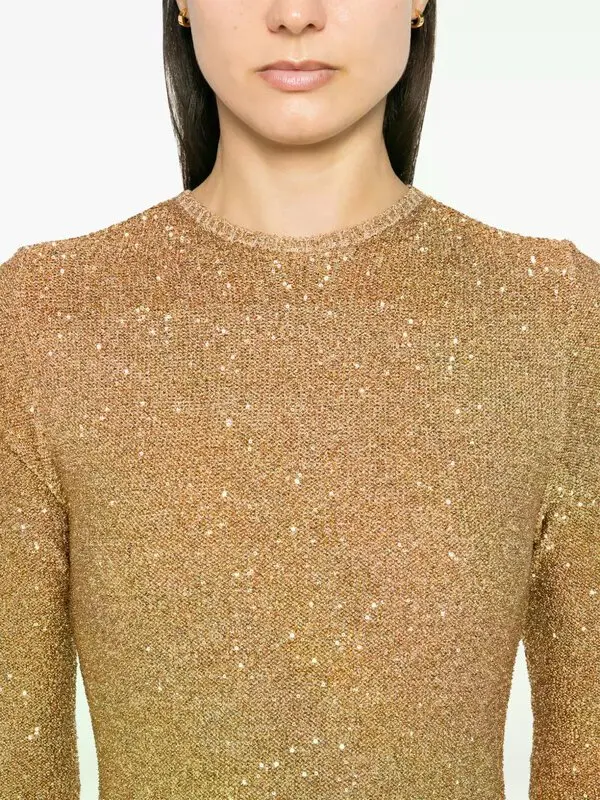 Fabiana Filippi Sequined Midi Dress