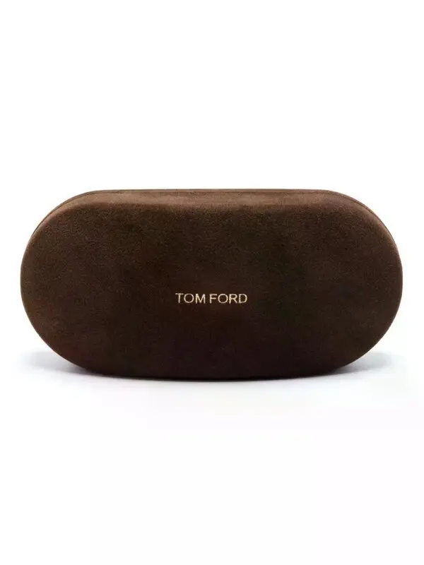 TOM FORD Tortoiseshell Pilot Frame Glasses