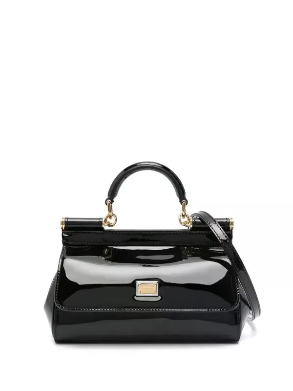 Dolce & Gabbana Mini Sicily Crossbody Bag - Black