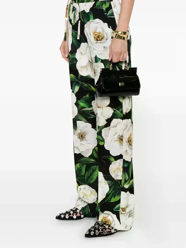 Dolce & Gabbana Mini Sicily Crossbody Bag - Black