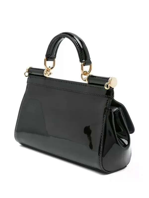 Dolce & Gabbana Mini Sicily Crossbody Bag - Black