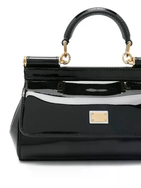 Dolce & Gabbana Mini Sicily Crossbody Bag - Black