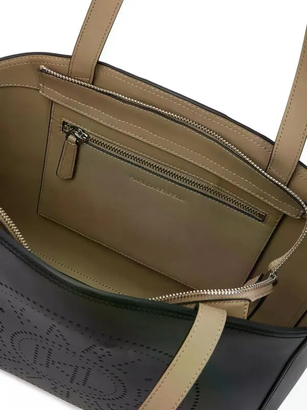 Karl Lagerfeld K/circle Zip Tote Bag