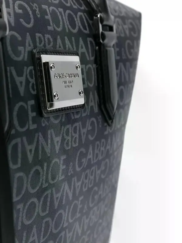 Dolce & Gabbana Logo Print Laptop Case