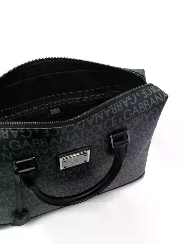Dolce & Gabbana Logo Print Laptop Case