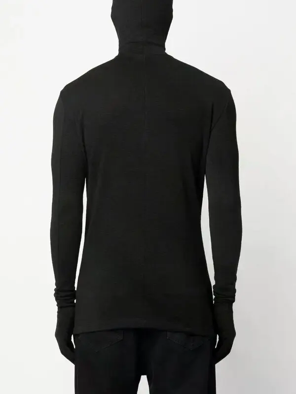 KUSIKOHC Cut-out Mask Gloved Sweatshirt