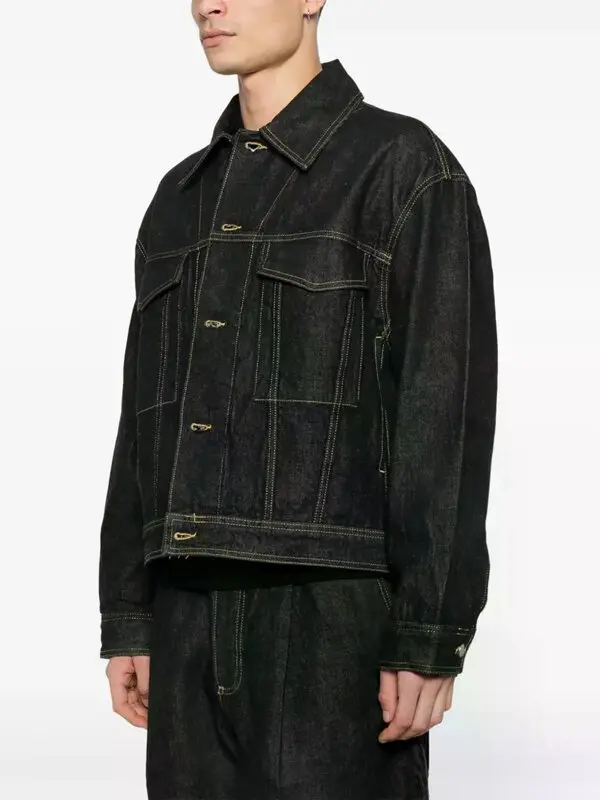 Studio Nicholson Denim Jacket - Black