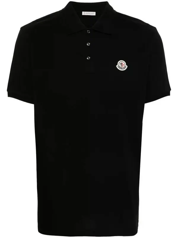 Moncler Logo-patch Polo Shirt