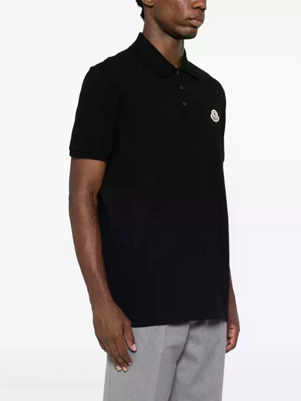 Moncler Logo-patch Polo Shirt