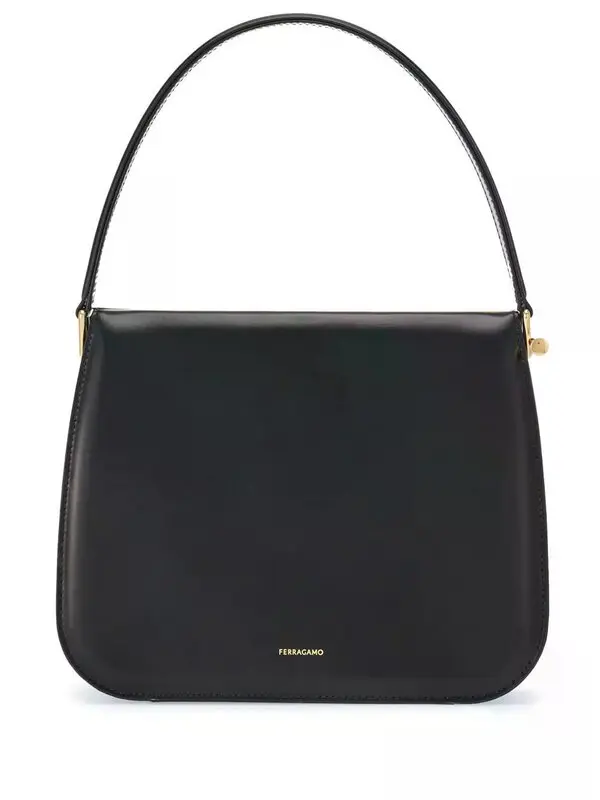 FERRAGAMO Semi-rigid Leather Bag