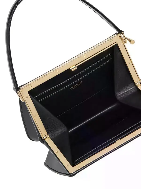 FERRAGAMO Semi-rigid Leather Bag