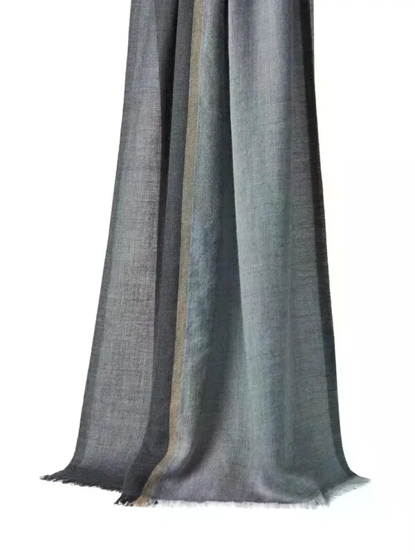 Brunello Cucinelli Frayed-edge Rectangle-shape Scarf