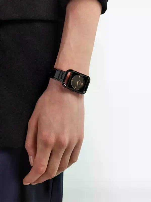 Furla Arco Square 28mm Timepiece - Black