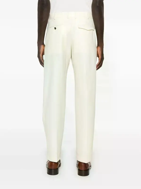 PT TORINO Virgin Wool Straight-leg Trousers