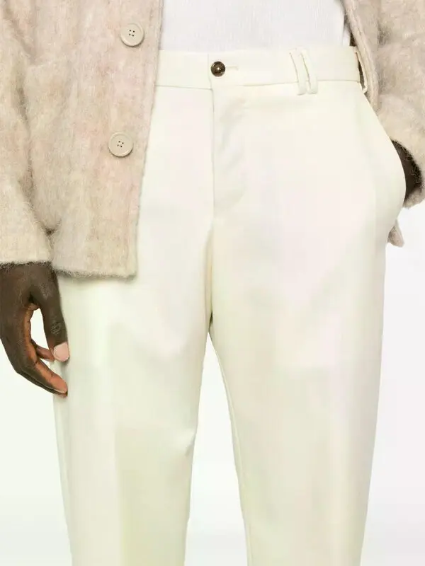 PT TORINO Virgin Wool Straight-leg Trousers