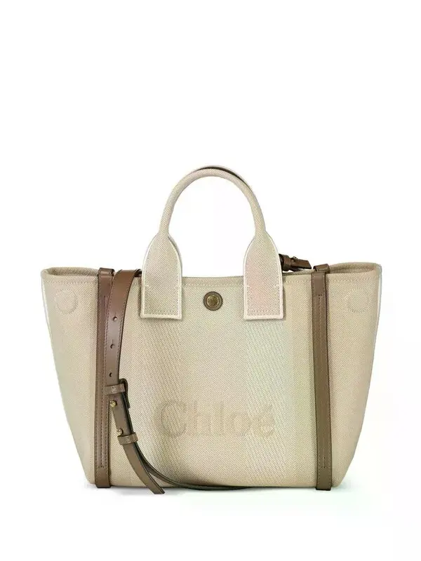 Chloé Carry Tote Bag - Neutrals