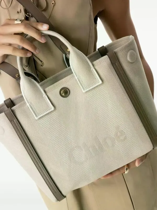 Chloé Carry Tote Bag - Neutrals