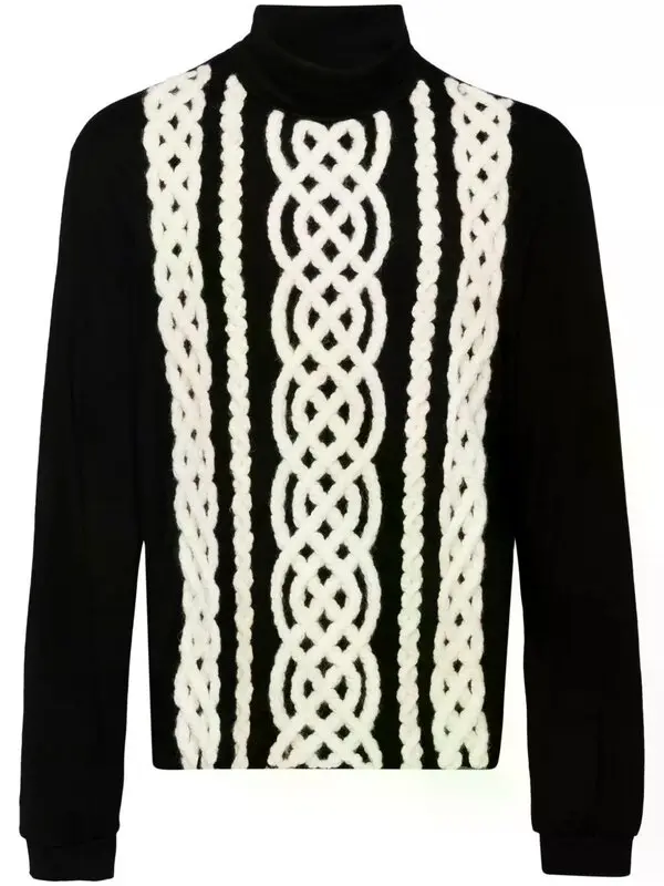 TAAKK Cable-knit Wool Jumper