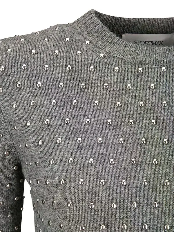 Sportmax Crystal-embellished Sweater
