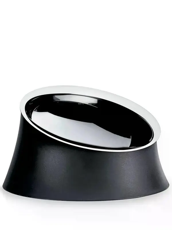 ALESSI Wowl Large Dog Bowl - Black