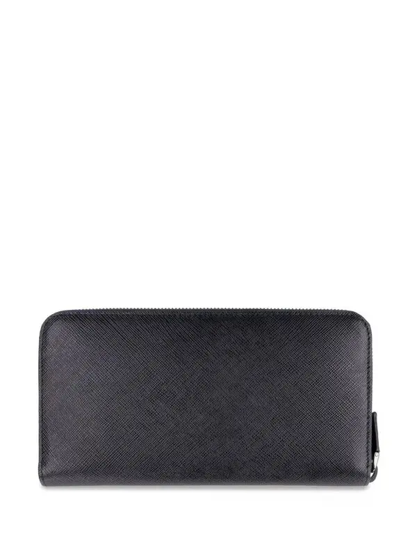 Prada Saffiano Leather Wallet - Black