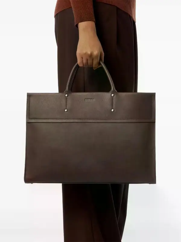 Shinola Leather Laptop Bag