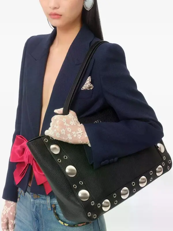 Valentino Garavani Nellcôte Medium Tote Bag - Black