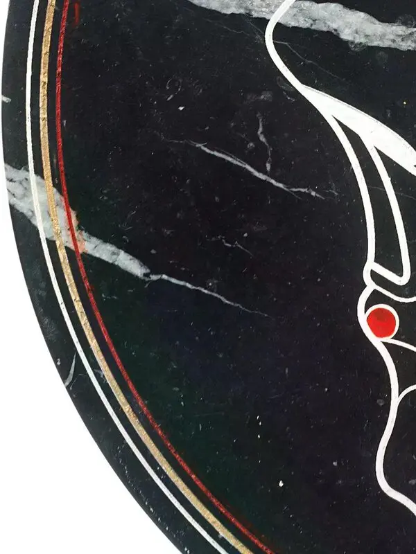 EDITIONS MILANO Marblelous Ii Plate - Black