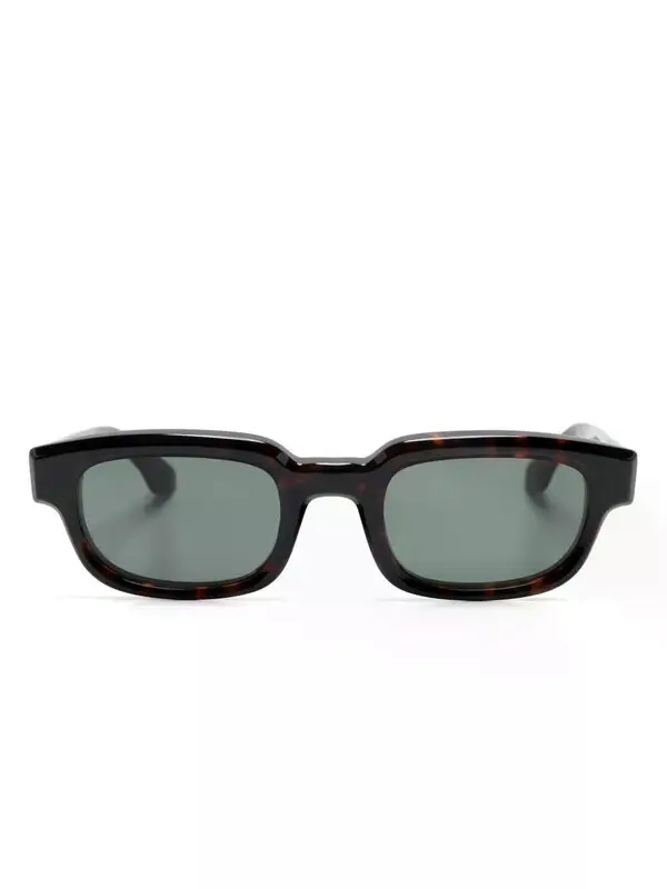 Chimi Alter Rectangle-frame Sunglasses - Brown