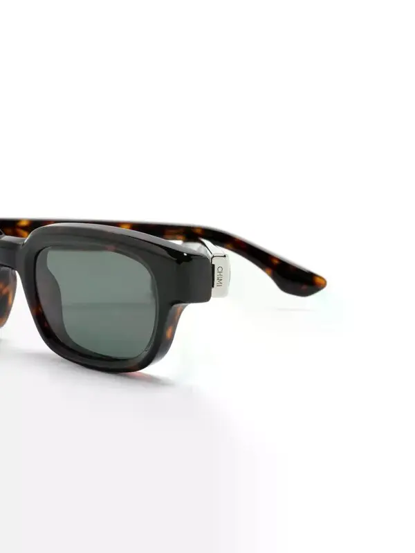 Chimi Alter Rectangle-frame Sunglasses - Brown
