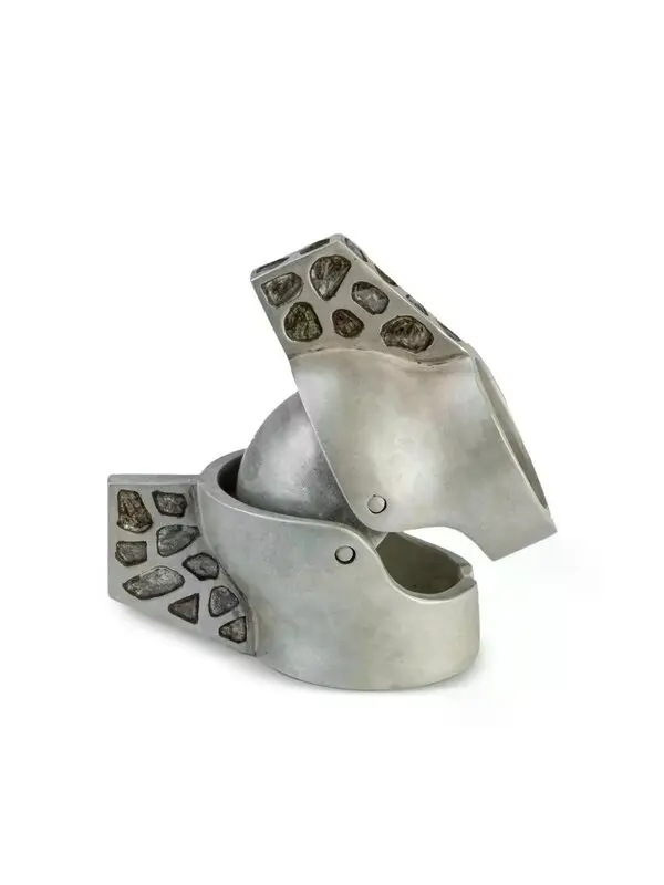 PARTS OF FOUR X Fangophilia Joint Mohawk Ring - Silver