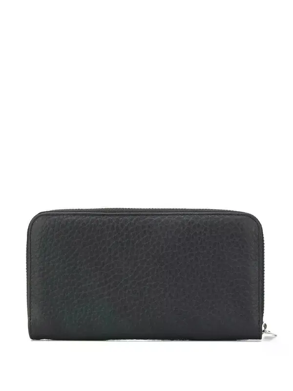 Orciani Logo Plaque Wallet - Black