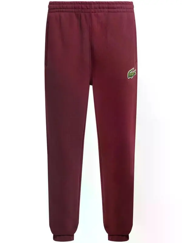 Lacoste Logo-patch Track Trousers - Red