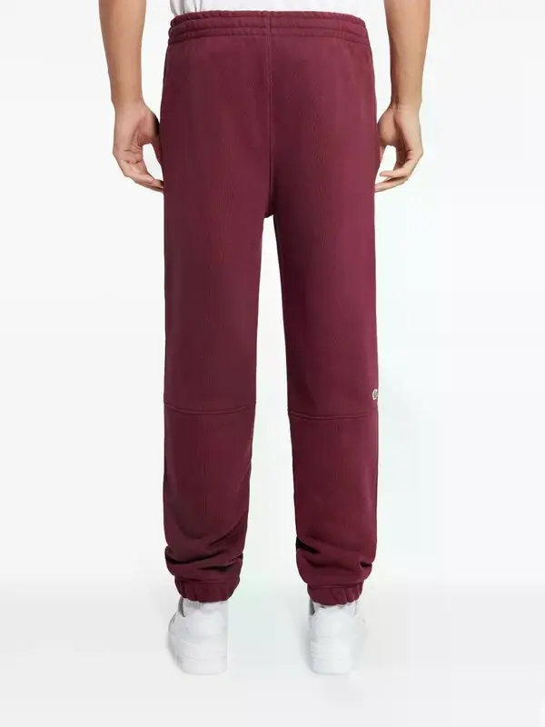 Lacoste Logo-patch Track Trousers - Red