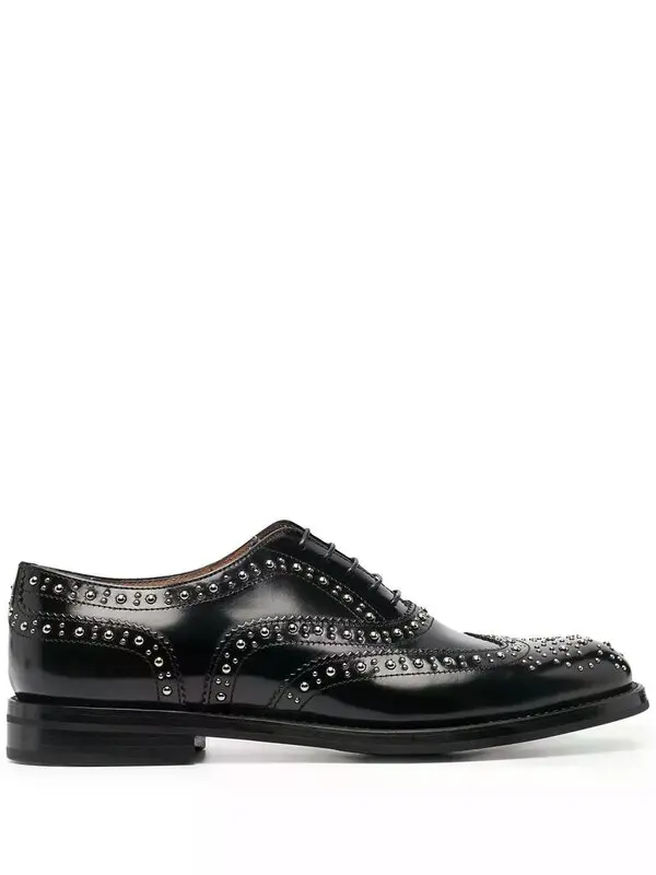 Church's Burwood Oxford Brogues With Silver-tone Studs