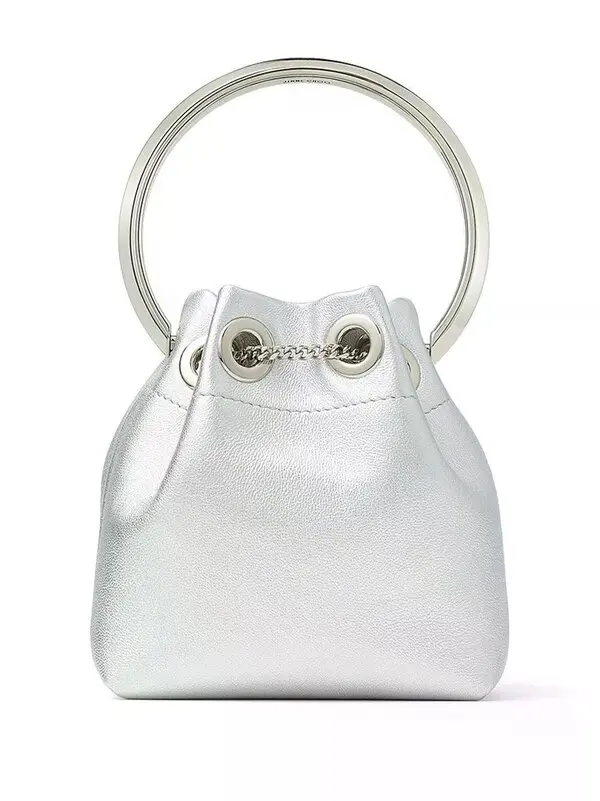JIMMY CHOO Bon Bon Micro Bucket Bag