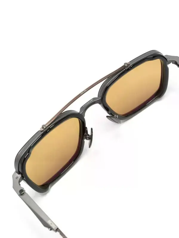 AKONI Solis Pilot-frame Sunglasses