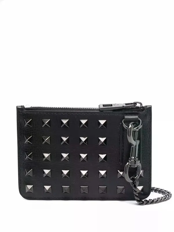 Valentino Garavani Rockstud-embellished Cardholder